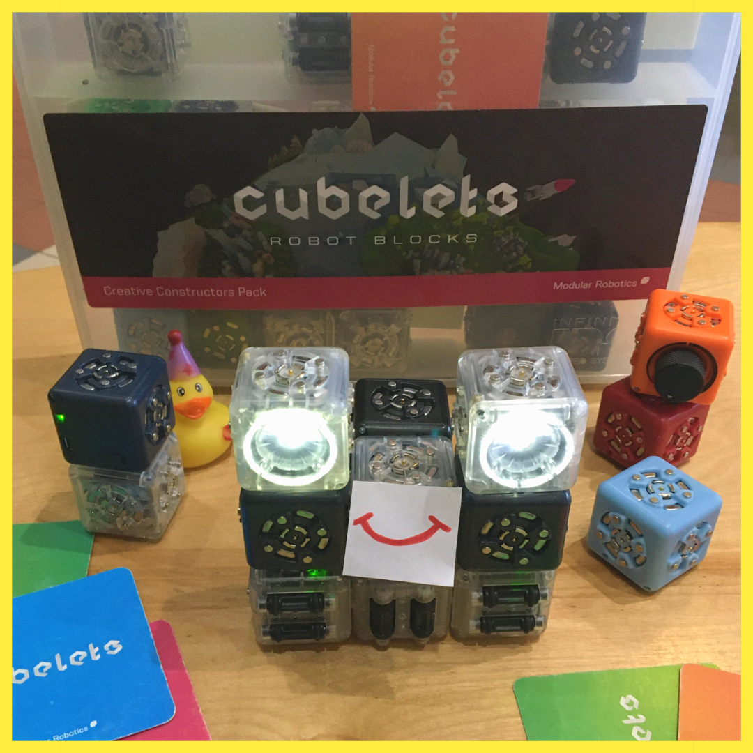 Discovery Cart Activity - Cubelets Robotic Coding Blocks - Hands On! Discovery Center